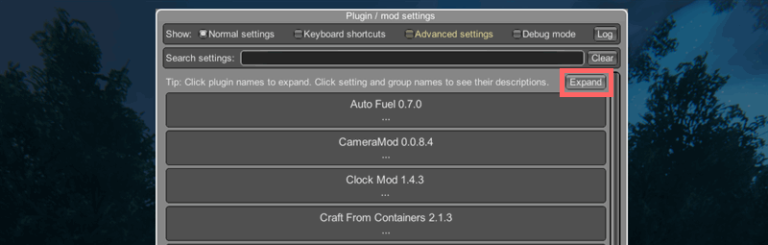 BepInEx使用MODはゲーム内でMOD設定を変更して反映可能 | Sho-log